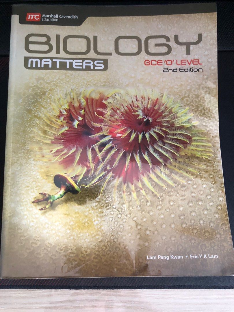 GCE O Level Biology Matters (PURE BIO) Textbook, Hobbies & Toys, Books ...