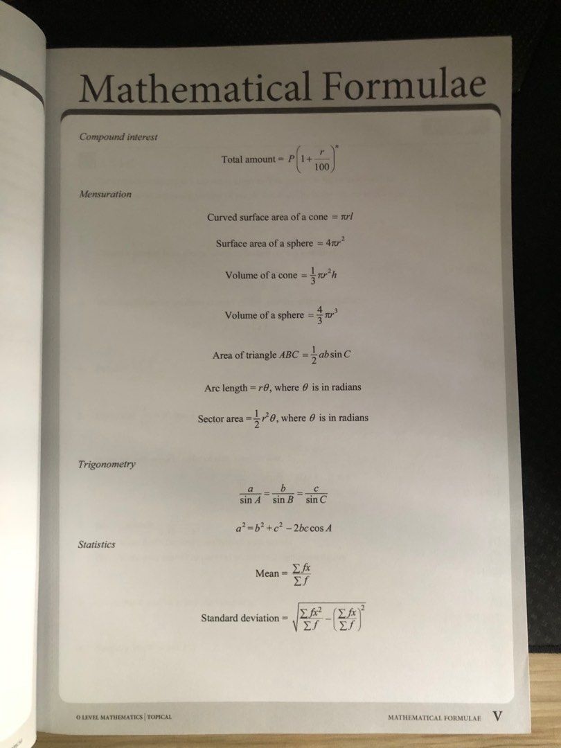 GCE O Level E-Math Topical Ten Year Series (2012 - 2021 inclusive ...