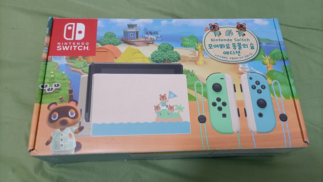 Nintendo Switch Animal Crossing Edition ( Hardmodded ), Video Gaming ...