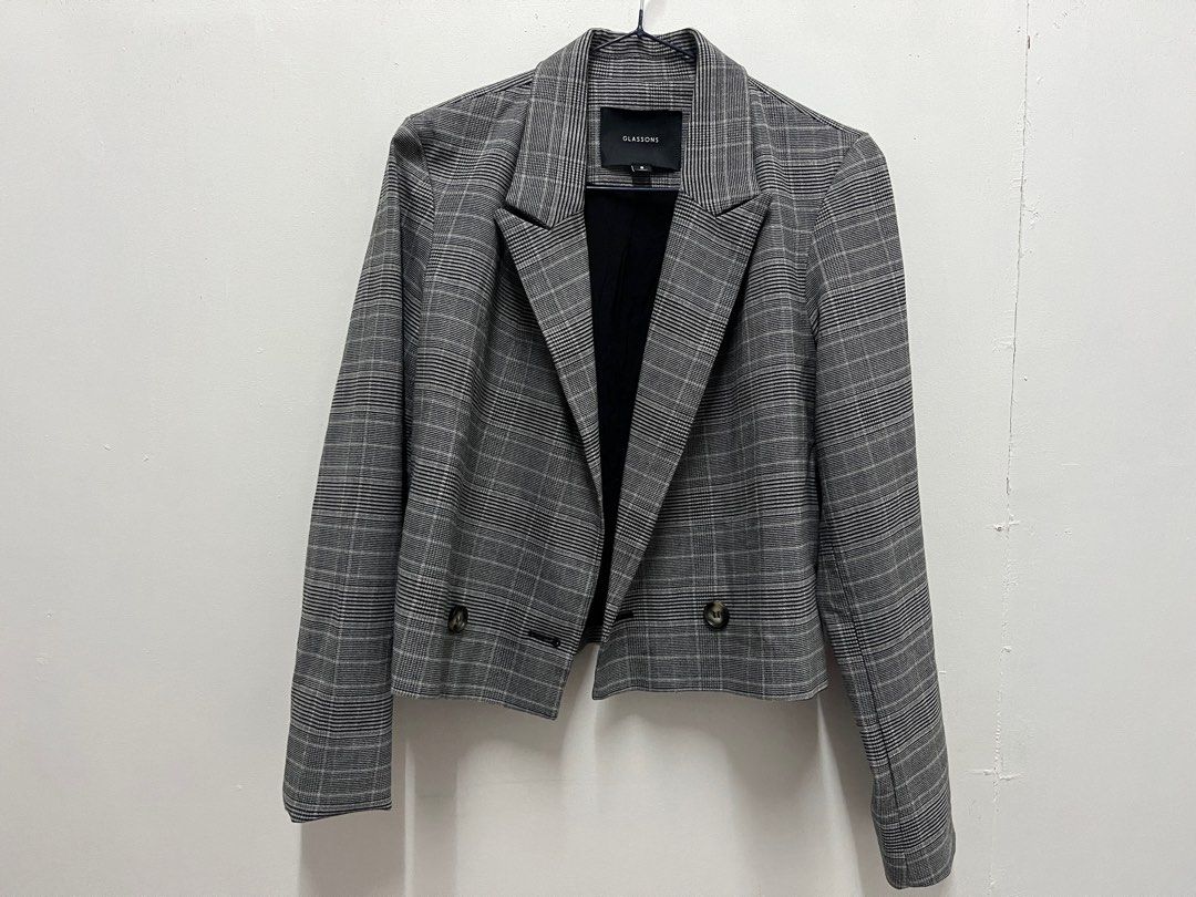 Glassons Plaid Blazer Coat (retails 2.5k) Australian/New Zealand ...