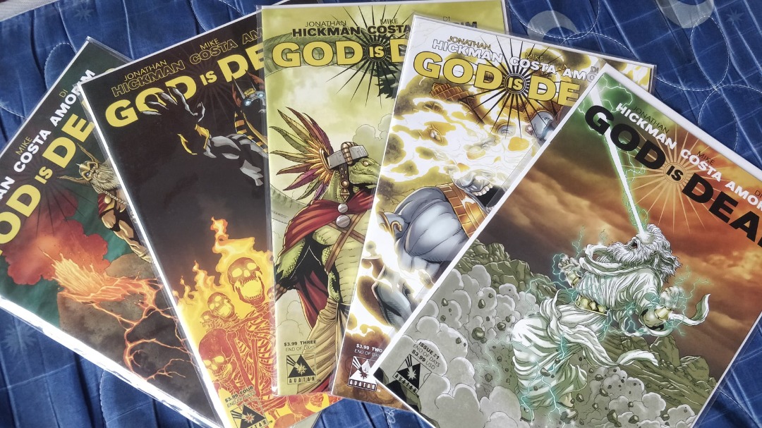 God is Dead #1-5 (Compete arc, all "End of Days" variant), Hobbies ...