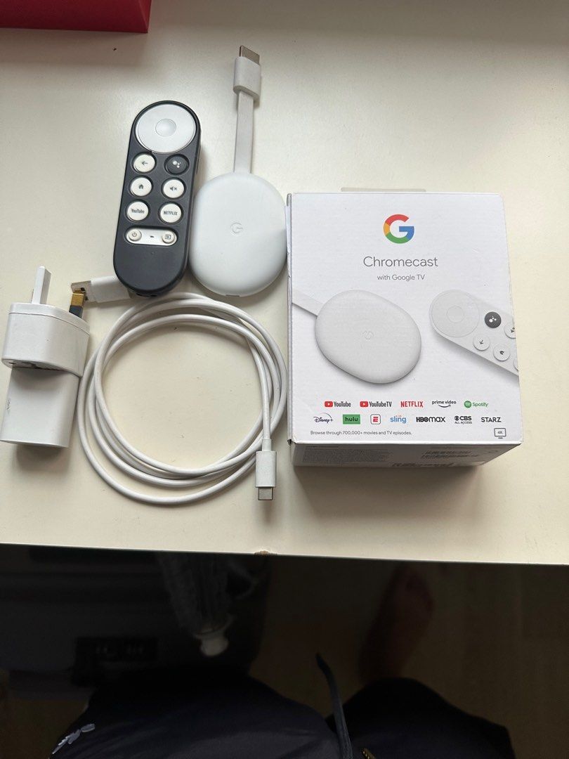 Google Chromecast TV, TV & Home Appliances, TV & Entertainment ...