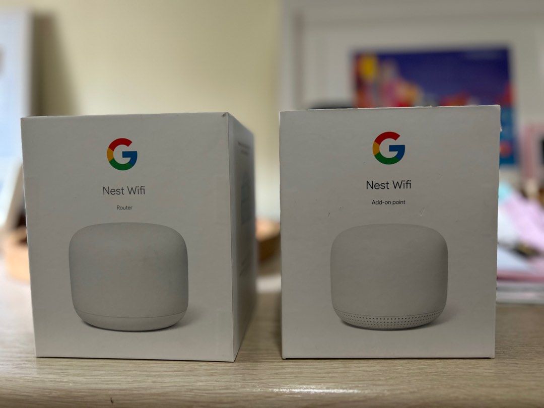 Google Nest Wifi Router and Add-on Point, Computers & Tech, Parts & Accessories, Networking on ...
