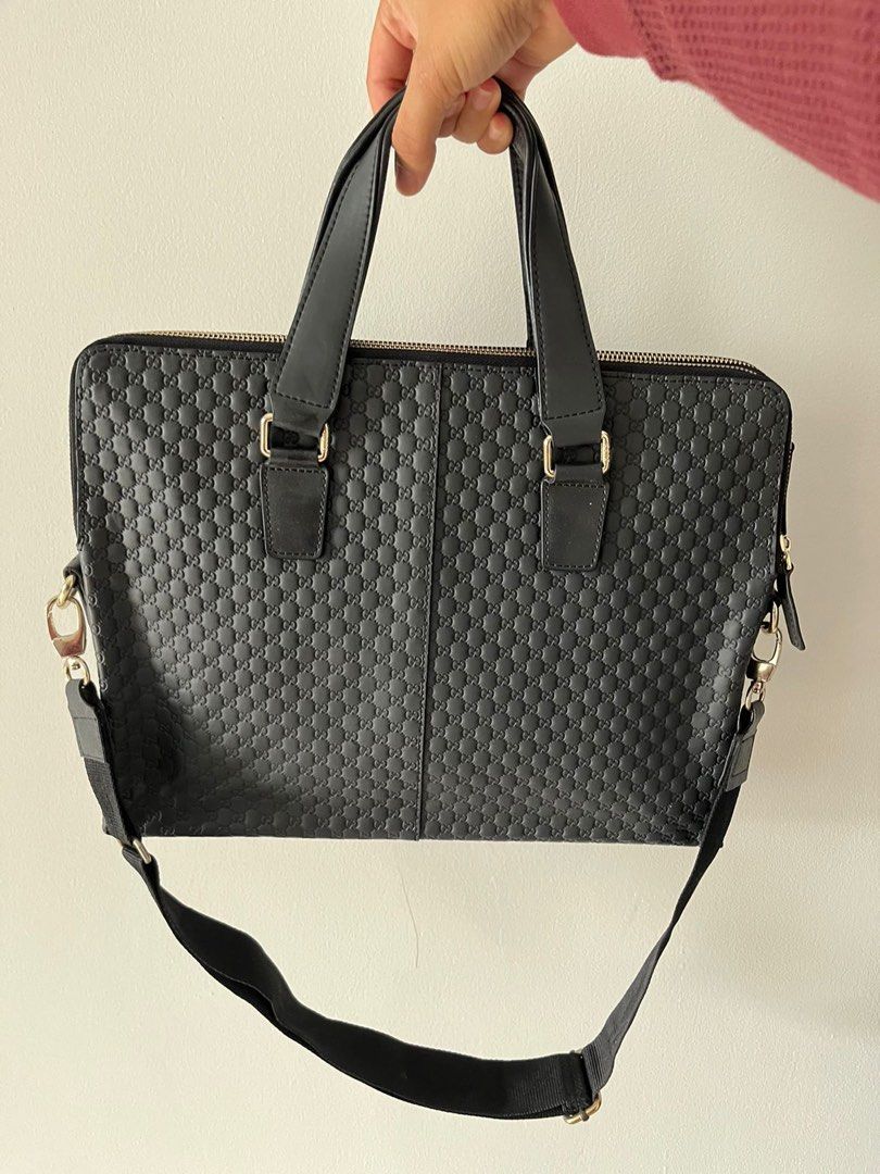 Gucci Laptop Bag, Fesyen Pria, Tas & Dompet , Tas Kantor di Carousell