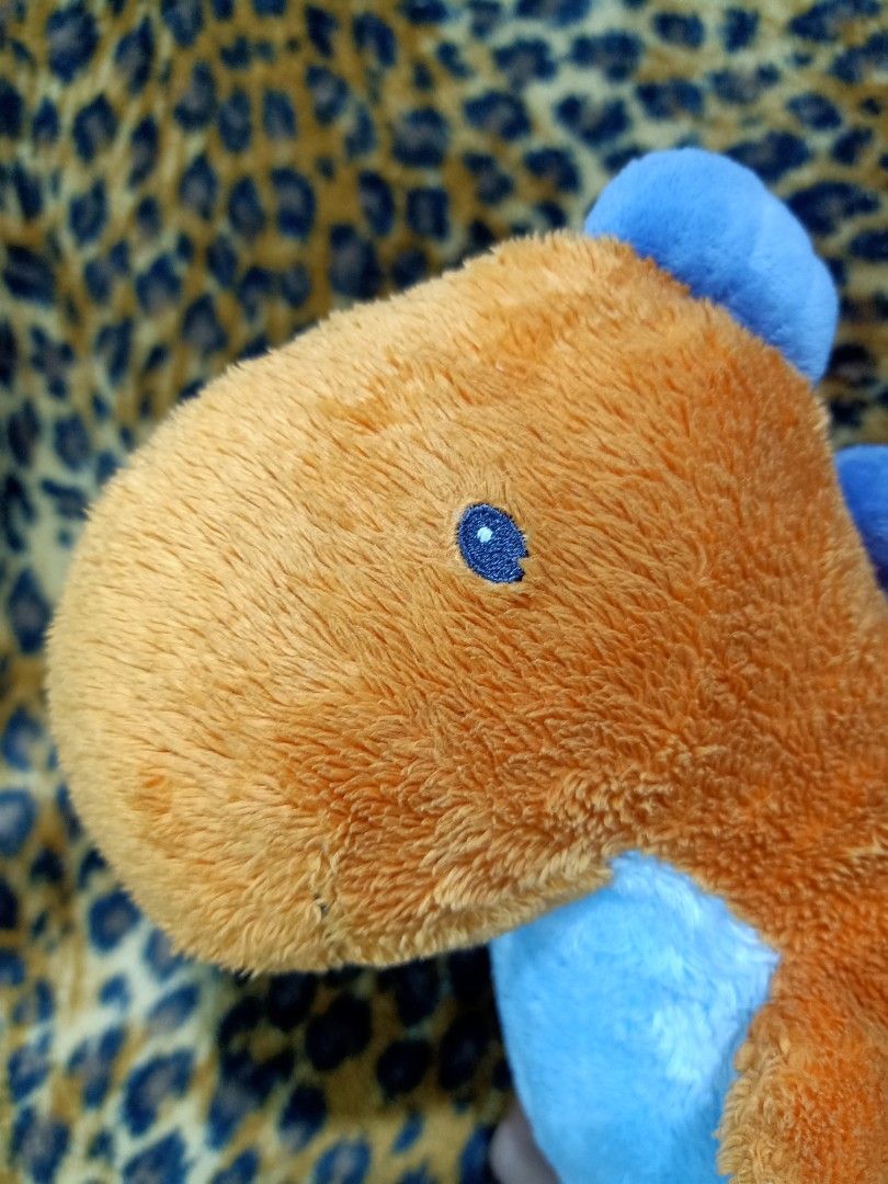 GUND BRAND ORANGE T-REX DINOSAUR PLUSH, Hobbies & Toys, Toys & Games on ...