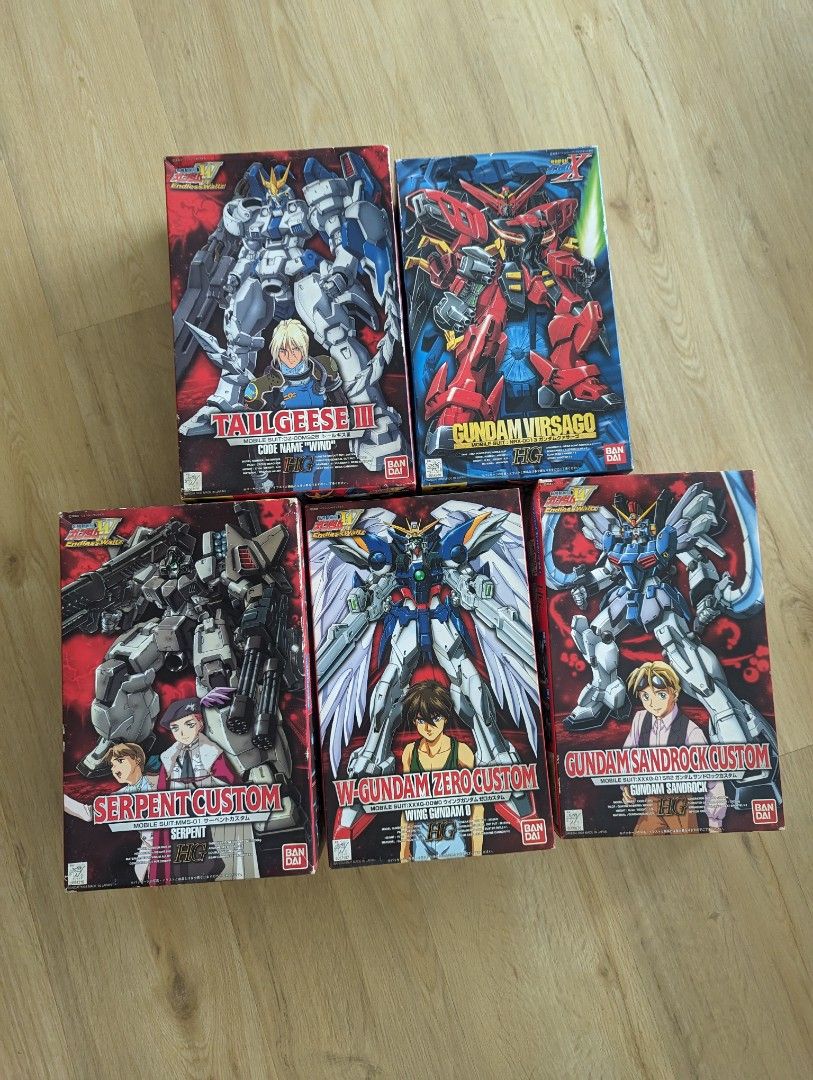 Gundam (Assorted old models), Hobbies & Toys, Toys & Games on Carousell