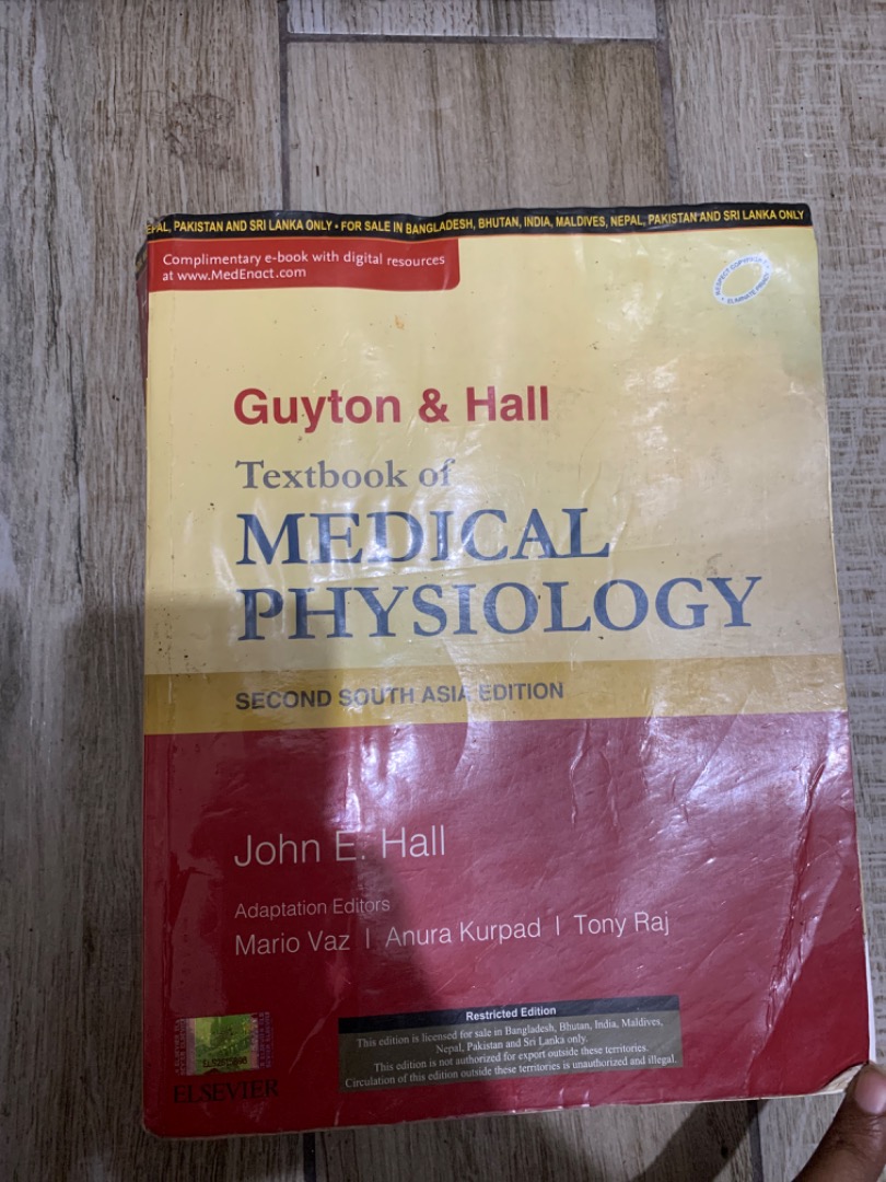 Guyton and hall medical physiology second south asia edition, Hobbies ...