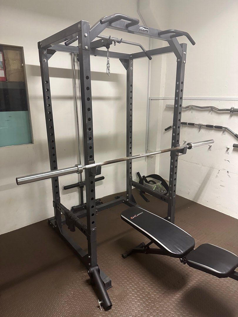 Gym Sportz Multi Function Gym Rack with accessories, Sports Equipment ...
