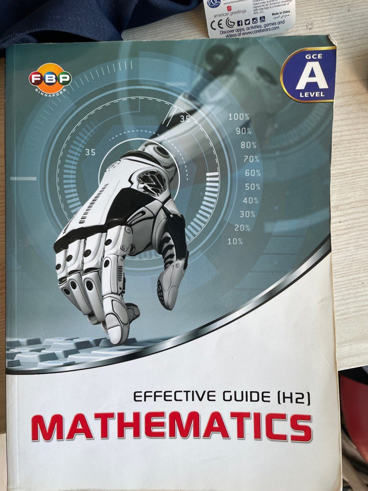 H2 math complete guide book A levels, Hobbies & Toys, Books & Magazines ...