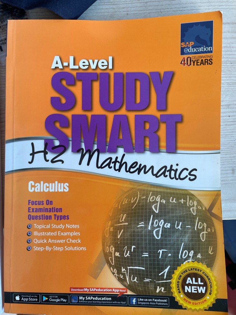 H2 Math guide book A levels, Hobbies & Toys, Books & Magazines ...
