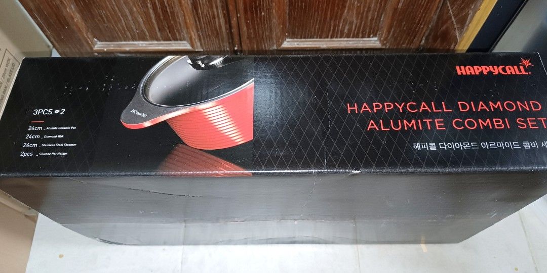 Happycall diamond alumite combi set, Furniture & Home Living ...