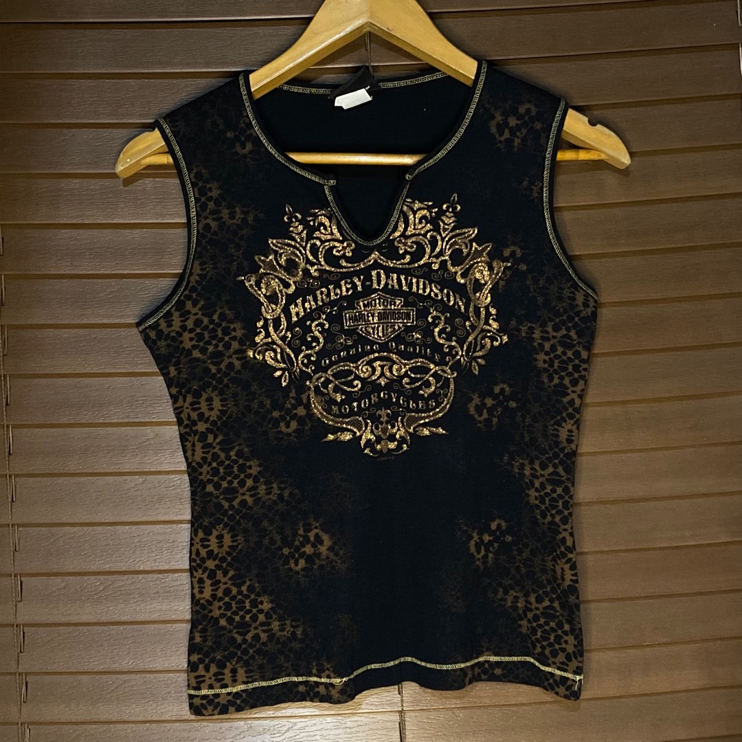 harley davidson, Women's Fashion, Tops, Blouses on Carousell