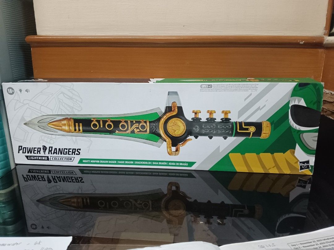 Hasbro Mighty Morphin Power Rangers Lightning Collection Replica Dragon ...