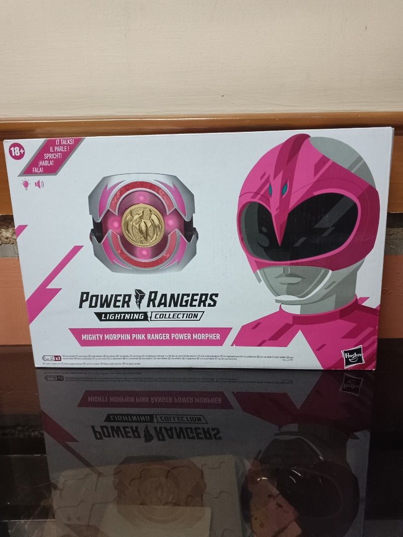 Hasbro Power Rangers - Mighty Morphin Pink Ranger Power Morpher 1/1 ...