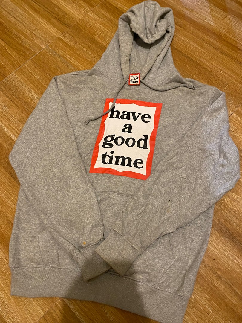 Have a good time hoodie, Men's Fashion, Tops & Sets, Hoodies on Carousell