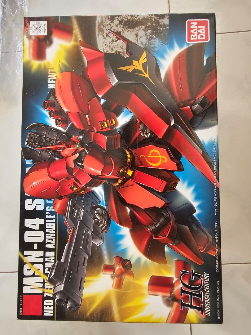 HG 1/144 Sazabi, Hobbies & Toys, Toys & Games on Carousell