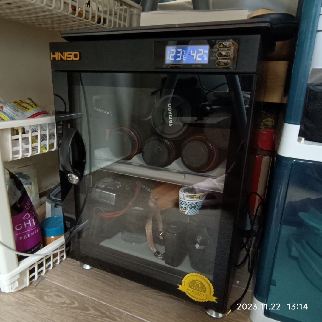 Hiniso 35L digital dry cabinet, Photography, Photography Accessories ...