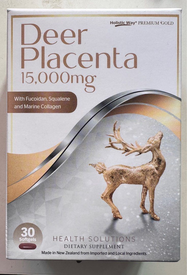 Holistic Way | Deer Placenta | 15000mg, Health & Nutrition, Health ...
