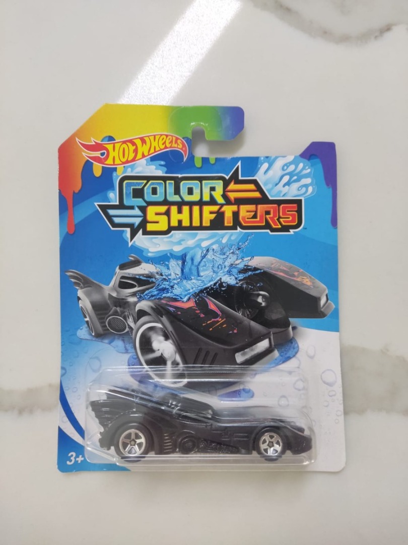 Hot Wheels Batmobile Color Shifters Batman, Toys & Collectibles, Mainan ...