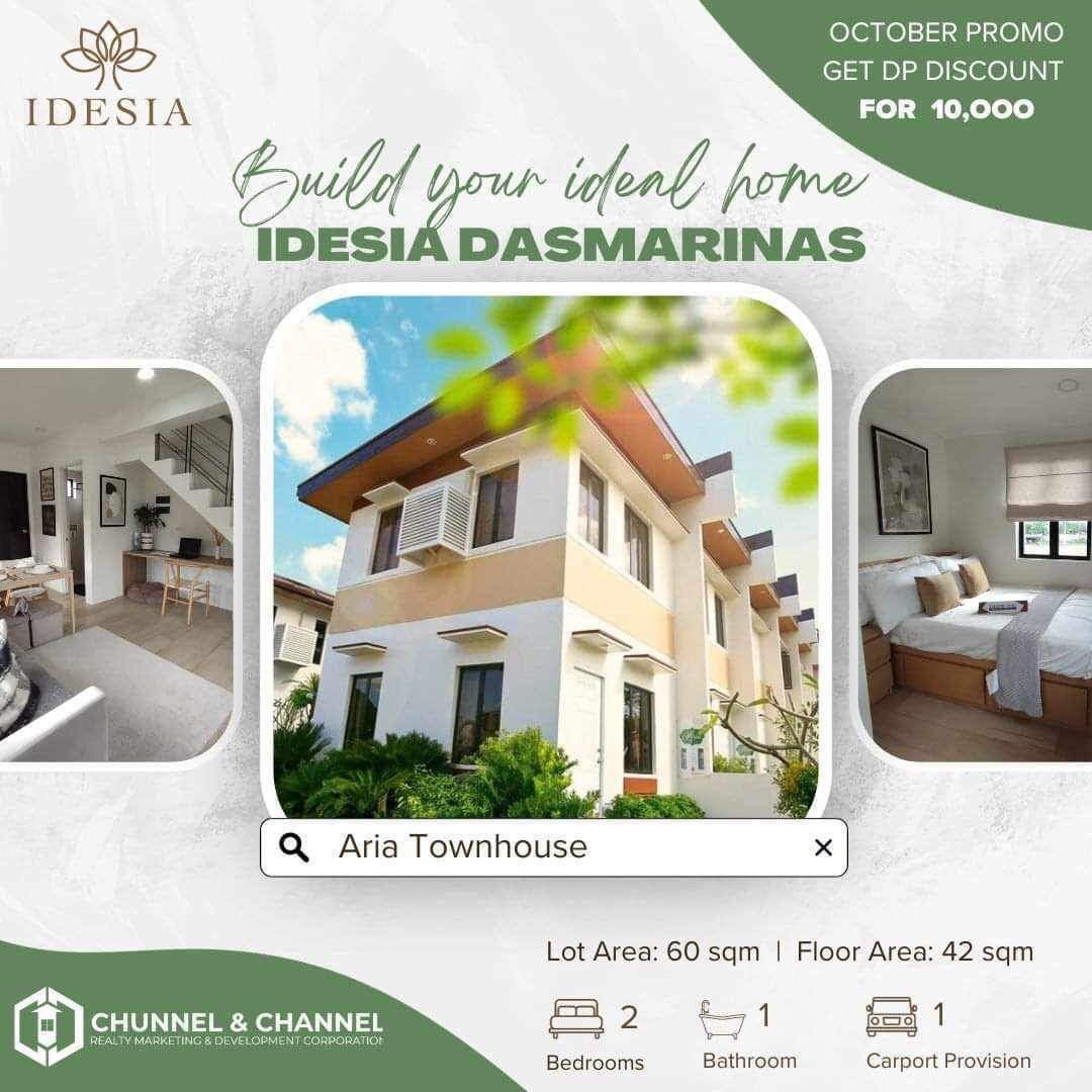 IDESIA HOMES DASMARINAS, Property, For Sale, House & Lot on Carousell