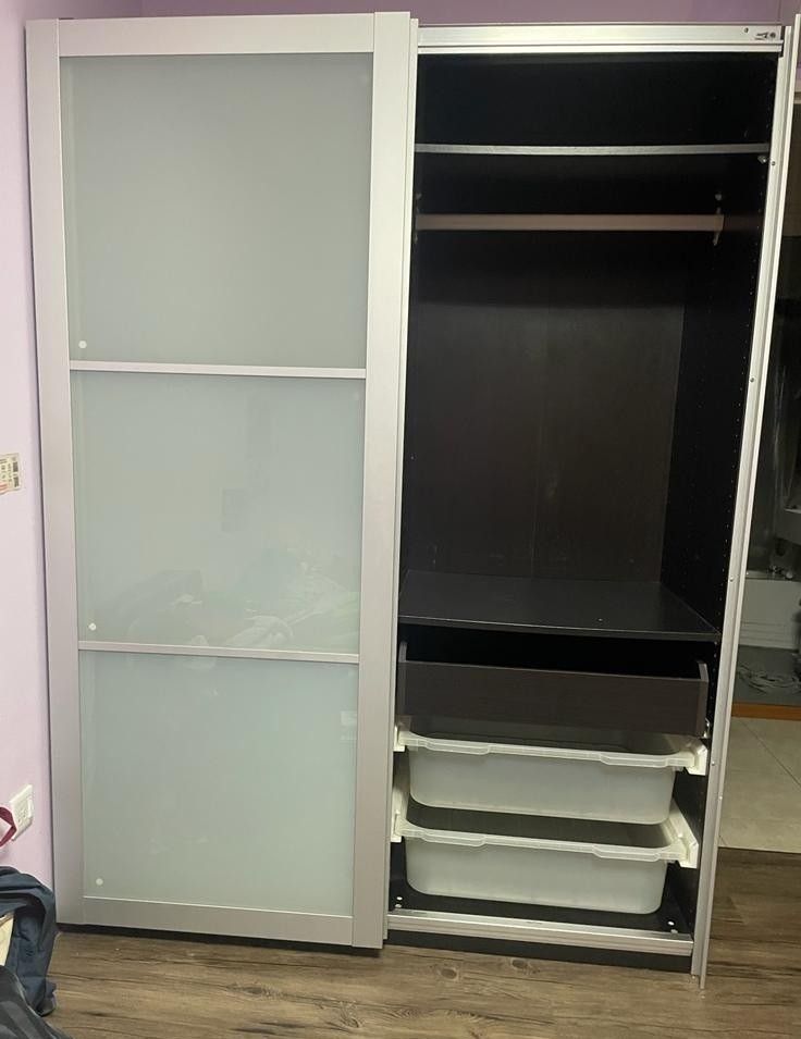 IKEA Pax Wardrobe (150cm), Furniture & Home Living, Furniture, Shelves ...