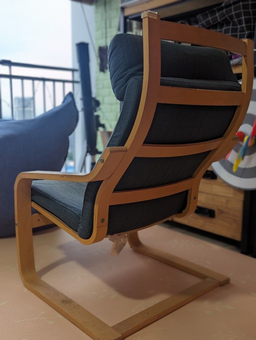IKEA Poang Chair, Furniture & Home Living, Furniture, Chairs on Carousell