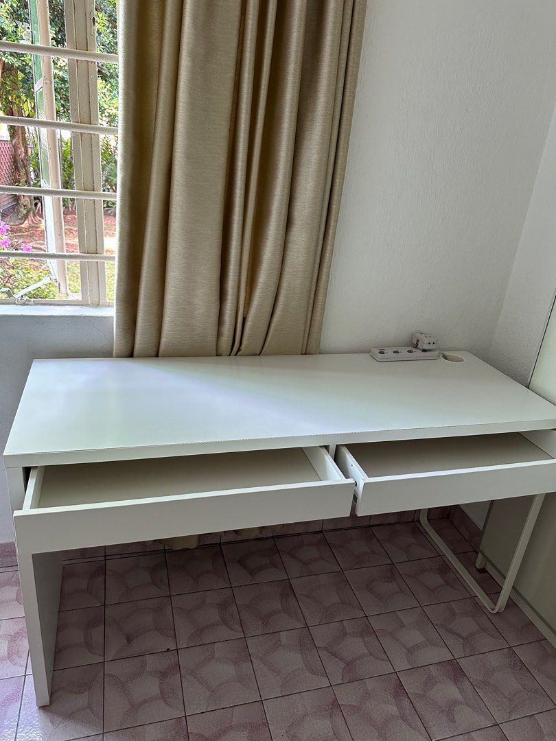 IKEA Study Table, Furniture & Home Living, Furniture, Tables & Sets on ...