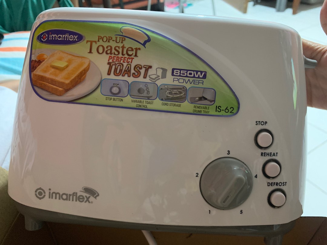 imarflex pop-up toaster, TV & Home Appliances, Kitchen Appliances ...