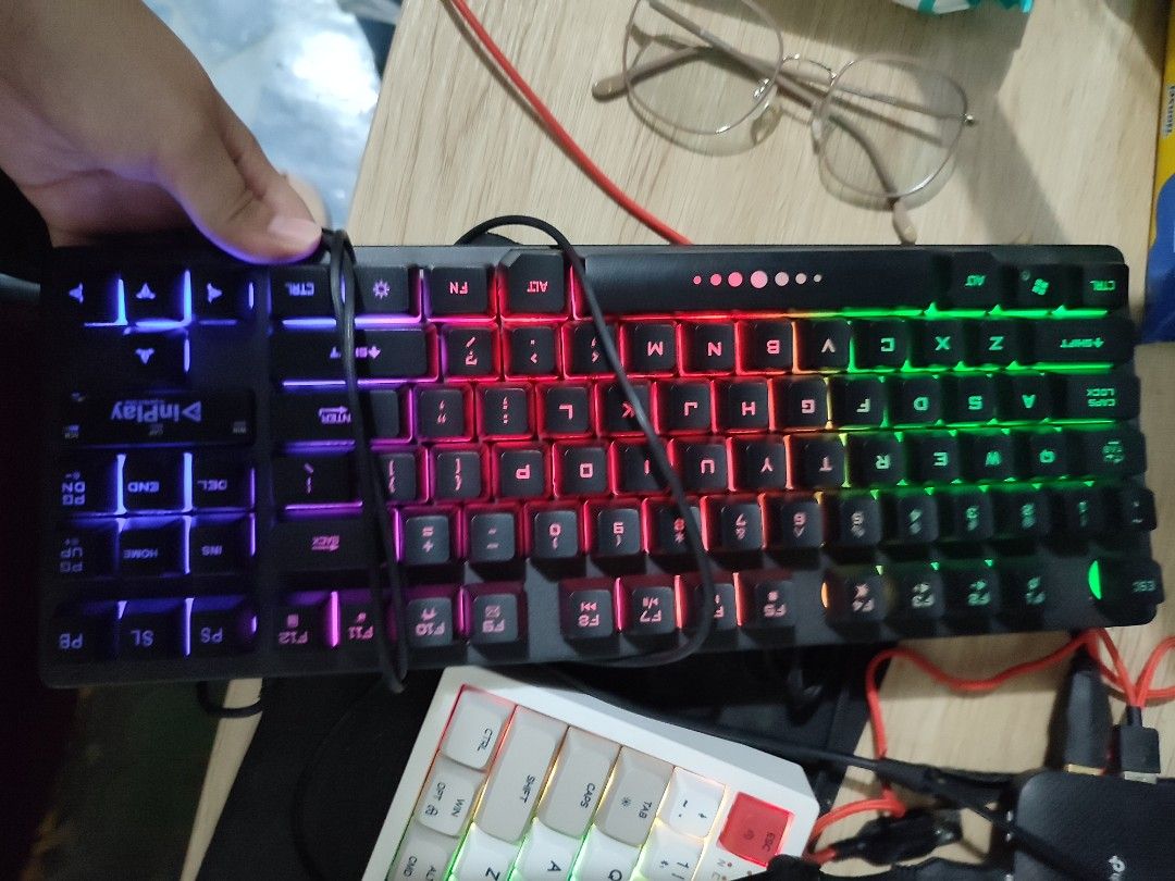 InPlay Dark Knight DK87 TKL Gaming 2nd hand, Computers & Tech, Parts ...