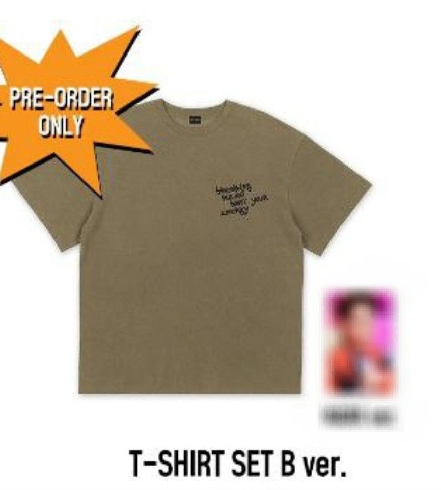 instocks istj agit popup t-shirt only | nct dream istj merch md popup ...