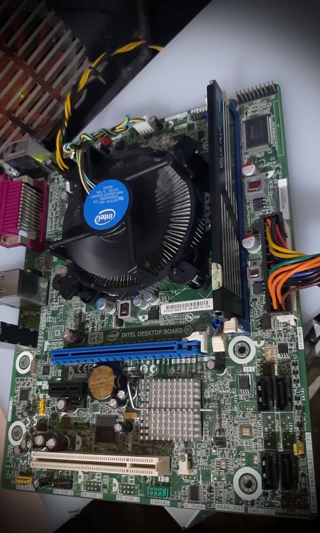 Intel Branded H61 Socket 1155 Motherboard Processor And Ram Computers And Tech Desktops On Carousell