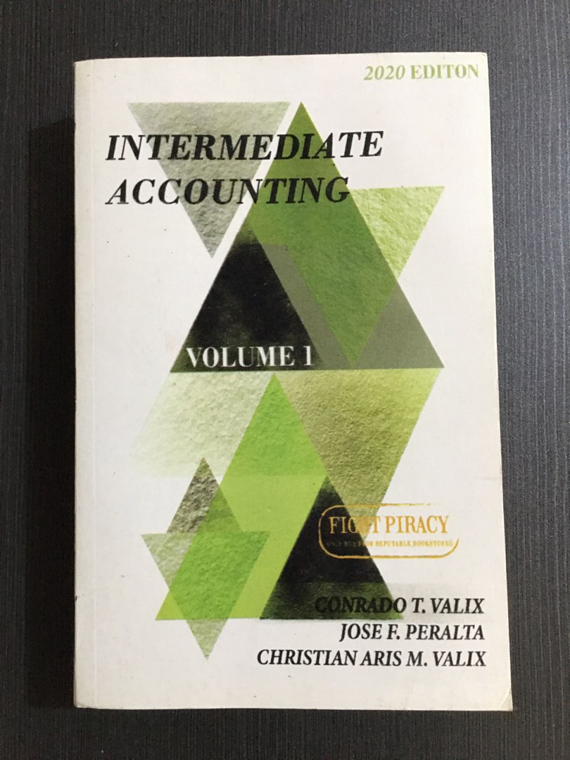 Intermediate Accounting 1 (Valix 2020), Hobbies & Toys, Books ...