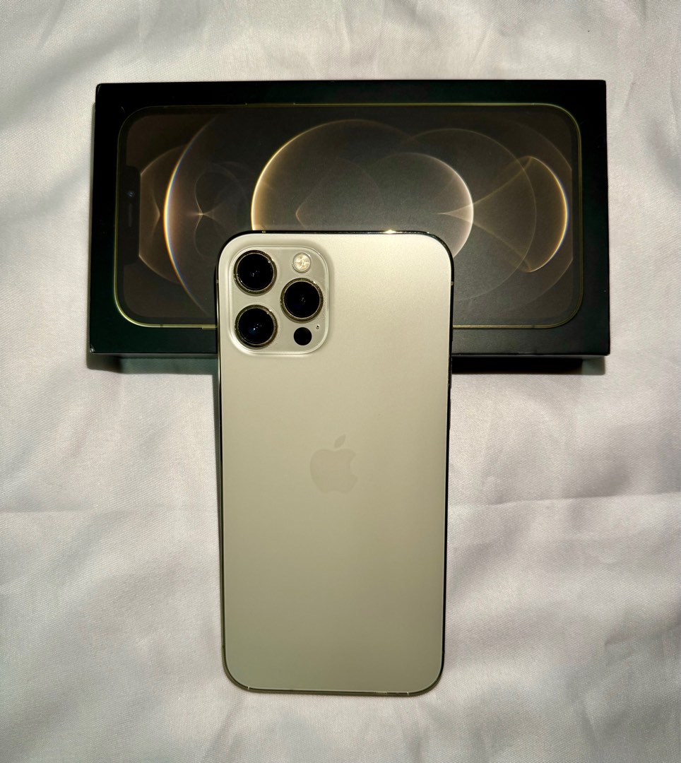 iPhone 12 Pro Max Gold 128gb, Mobile Phones & Gadgets, Mobile Phones ...
