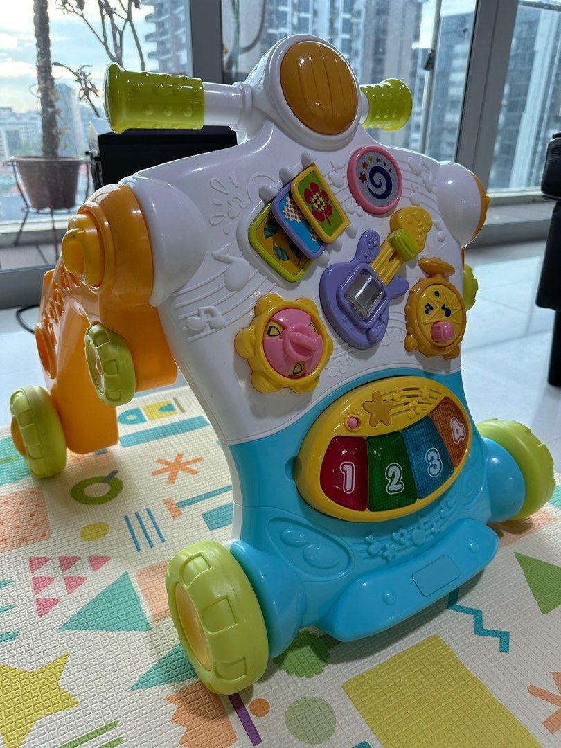 iPlay iLearn 3 in 1 Push Walker, Babies & Kids, Infant Playtime on ...