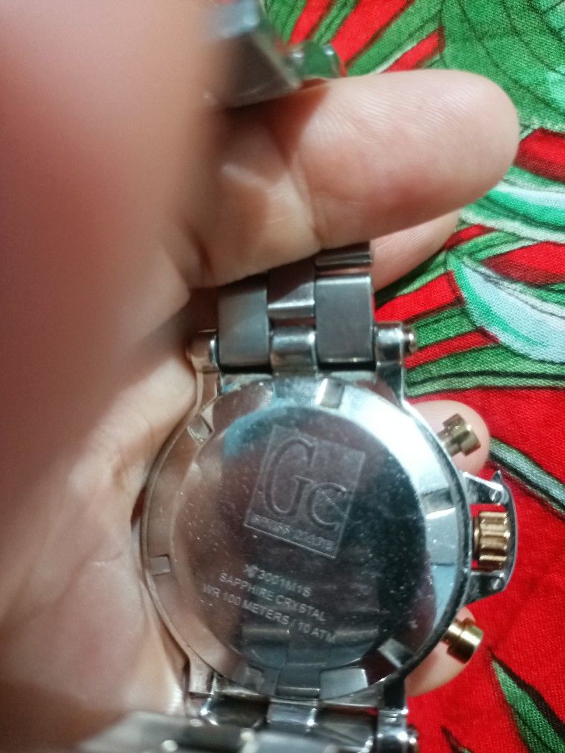JAM TANGAN GC ORIGINAL ( GUESS COLLECTION), Barang Mewah, Jam Tangan di ...