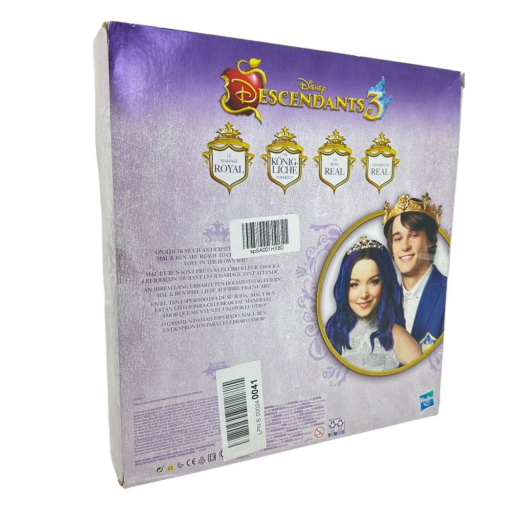 JE-Disney Descendants Mal and Ben Dolls, Inspired by Disney The Royal ...