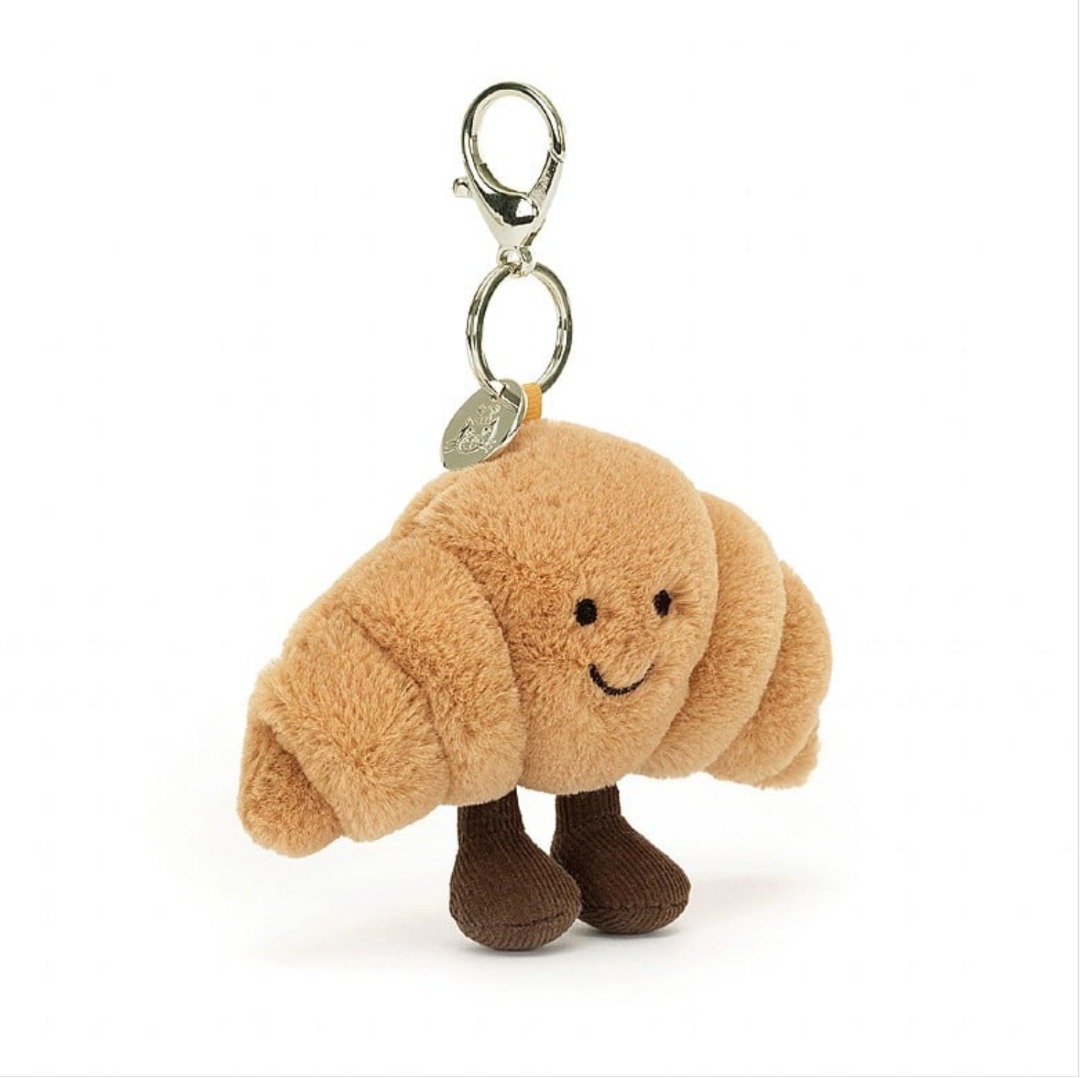 Jellycat EXCLUSIVE Amuseable Croissant Bag Charm, Hobbies & Toys, Toys ...