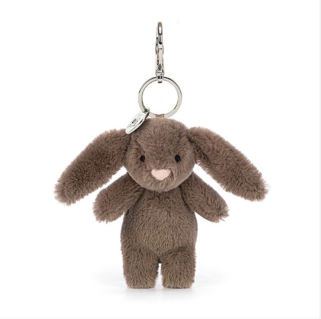 Jellycat Bashful Bunny Truffle Bag Charm, Hobbies & Toys, Toys & Games ...