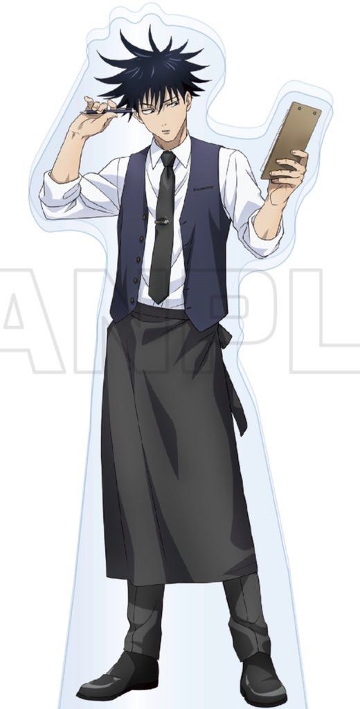 JJK Megumi Sega Cafe collaboration Acrylic Stand Jujutsu Kaisen ...