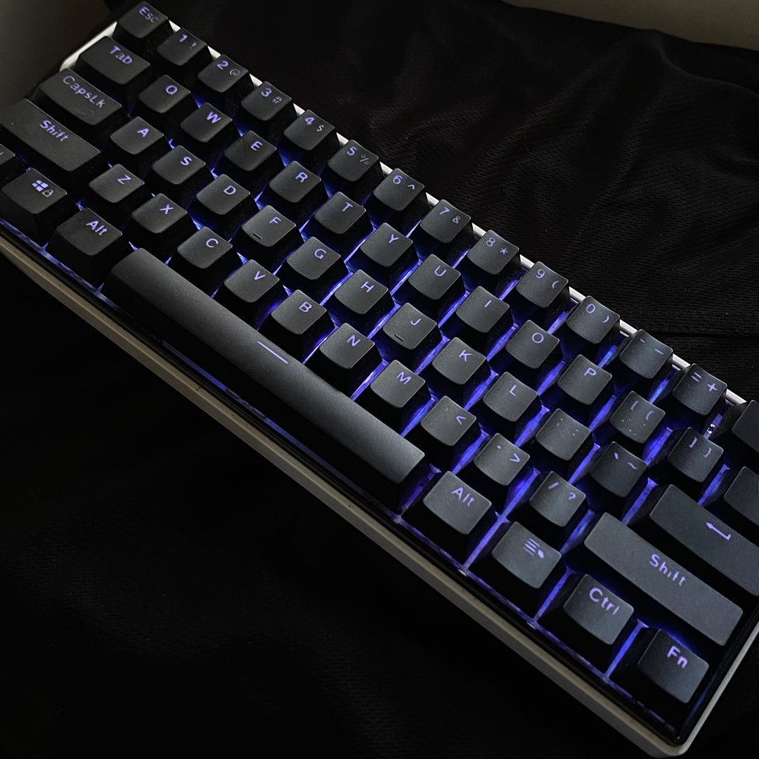 Kemove DK61 RGB Black & White Mechanical Hot Swappable Keyboard ...