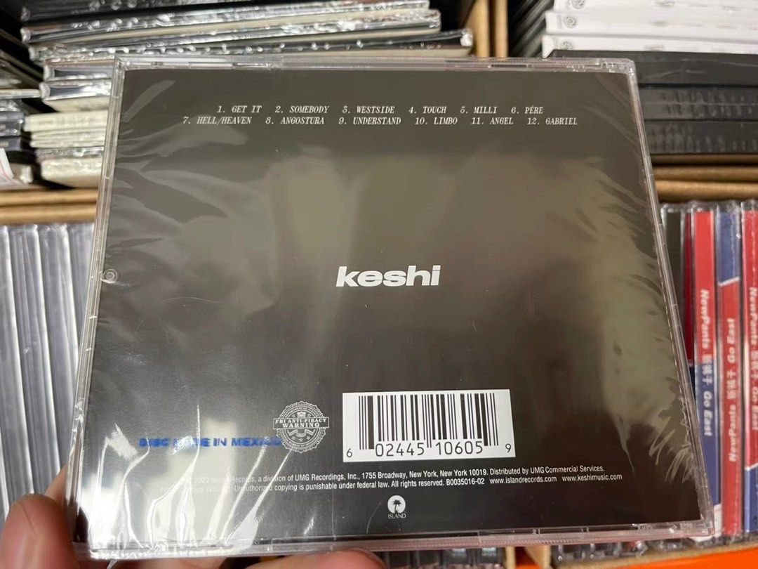 「預訂」Keshi Gabriel CD, 興趣及遊戲, 音樂、樂器 & 配件, 音樂與媒體 - CD 及 DVD - Carousell