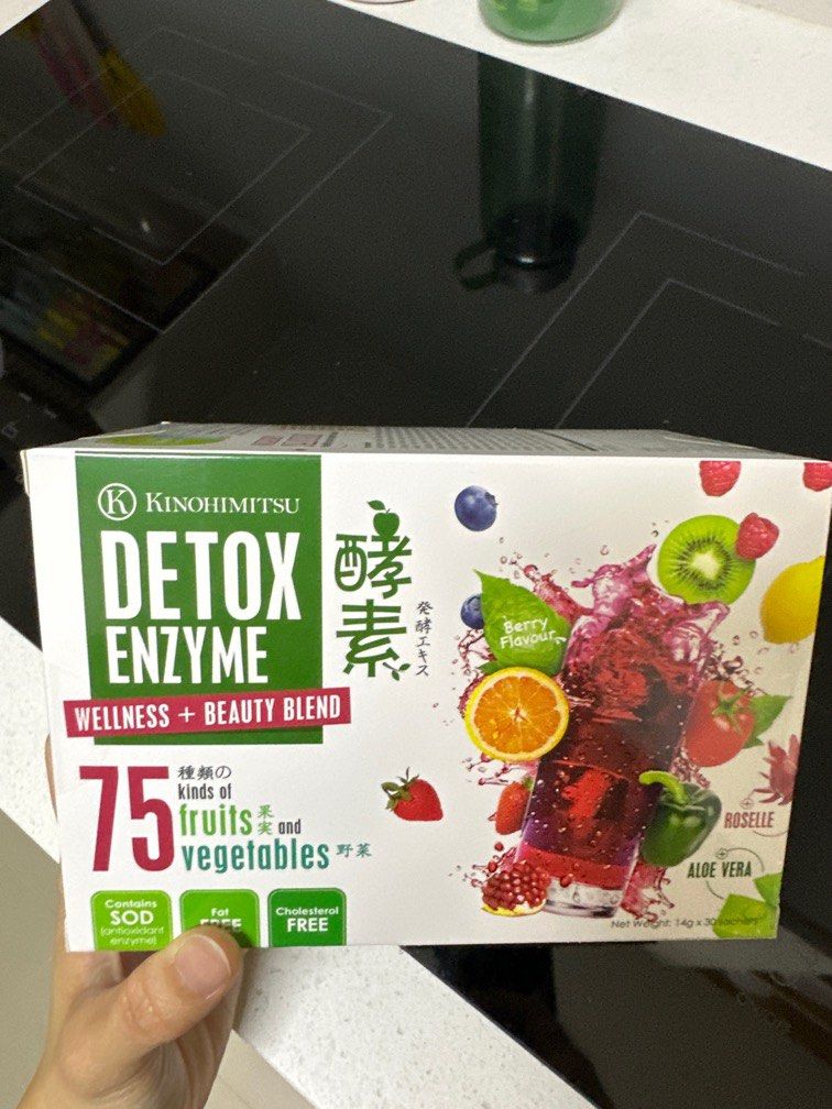 Kinohimitsu Detox Enzyme, Health & Nutrition, Health Supplements ...