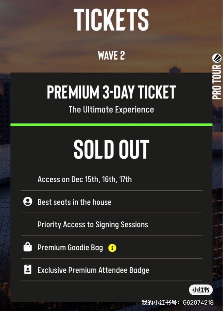 KL ESL DOTA2 Premium ticketing, Tickets & Vouchers, Event Tickets on ...