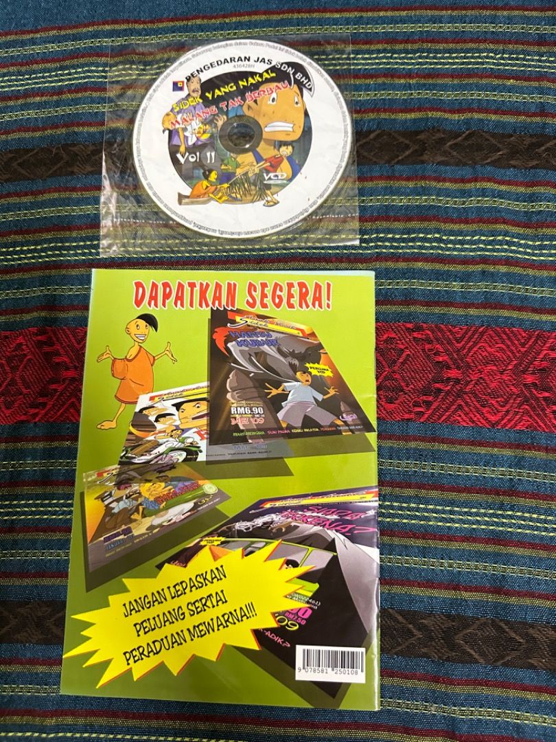 KOMIK DAN VCD ANAK-ANAK SIDEK, Hobbies & Toys, Books & Magazines ...