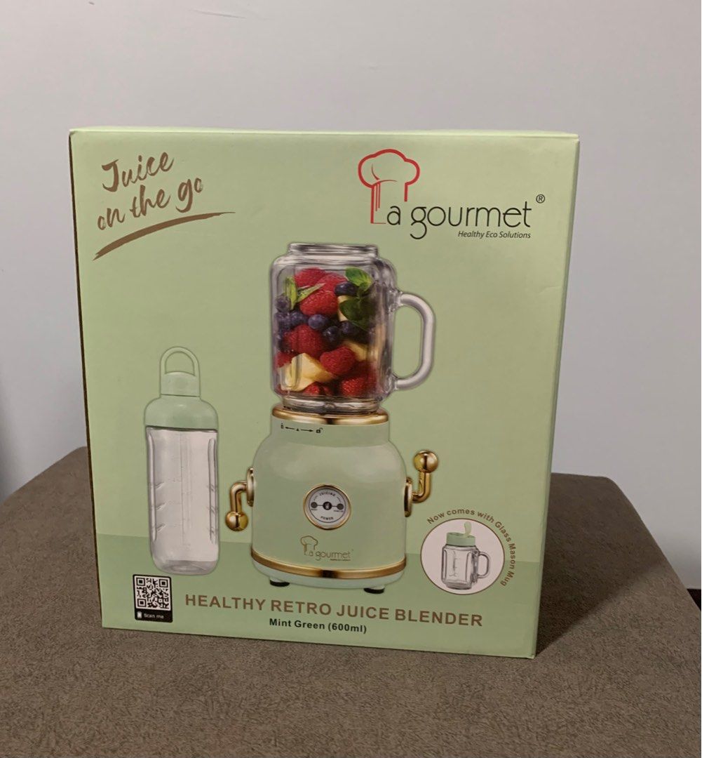 LA GOURMET Retro Blender Set - Mint Green, TV & Home Appliances ...