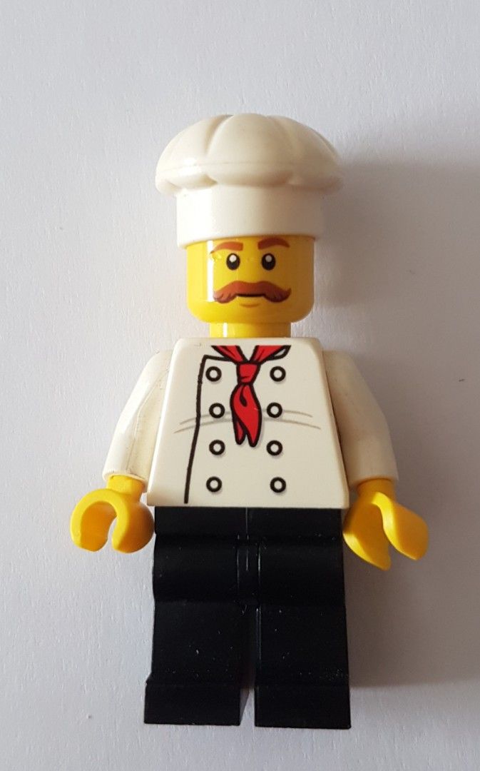 Lego Chef Minifigure, Hobbies & Toys, Toys & Games on Carousell