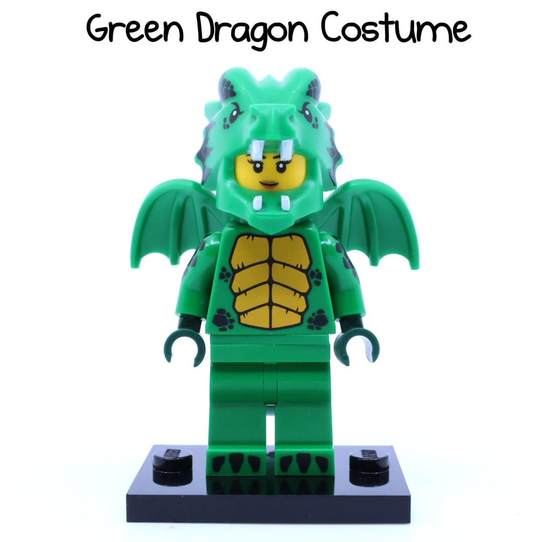 Lego Green Dragon Costume S23, Hobbies & Toys, Toys & Games on Carousell
