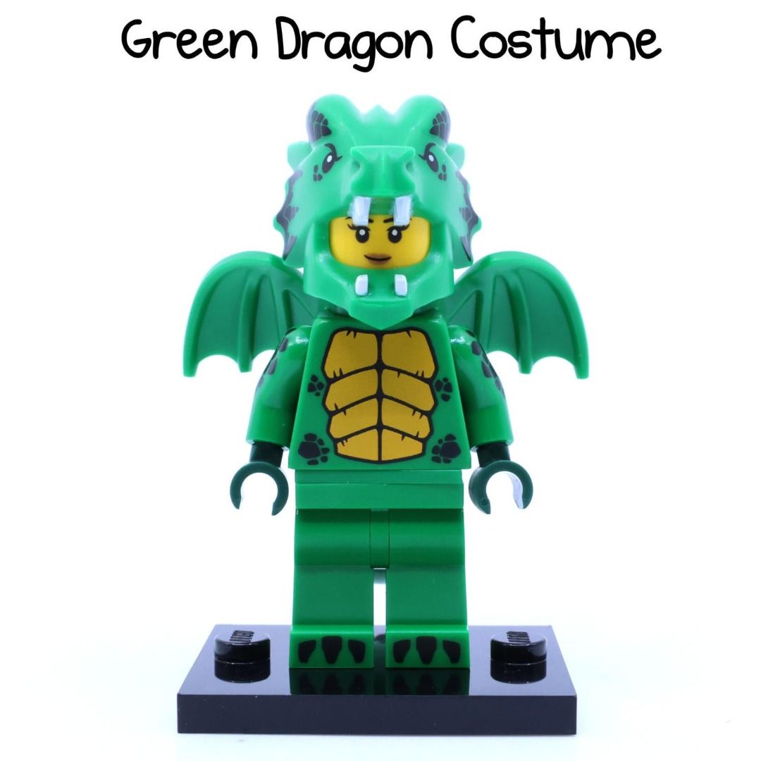 Lego Green Dragon Costume S23, Hobbies & Toys, Toys & Games on Carousell
