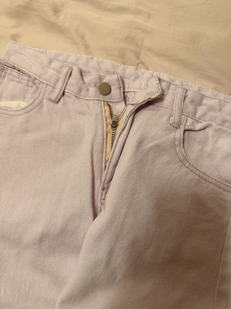 light purple jeans, Women's Fashion, Bottoms, Jeans & Leggings on Carousell