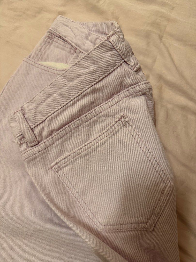 light purple jeans, Women's Fashion, Bottoms, Jeans & Leggings on Carousell